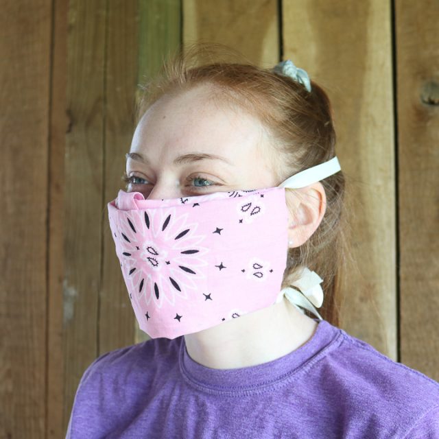 The 3 Easiest No Sew Face Masks Ever - Angie Holden The Country Chic ...