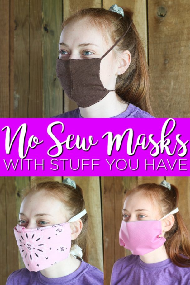 The 3 Easiest No Sew Face Masks Ever - Angie Holden The Country Chic ...