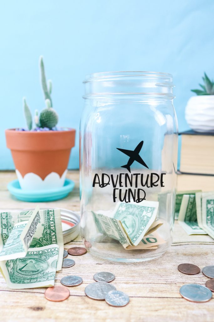 Vacation Fund Jar: 4 Free SVG Files - Angie Holden The Country Chic Cottage