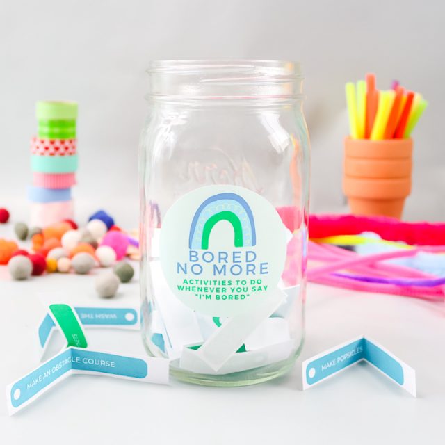 DIY Boredom Jar with Free Printables - Angie Holden The Country Chic ...