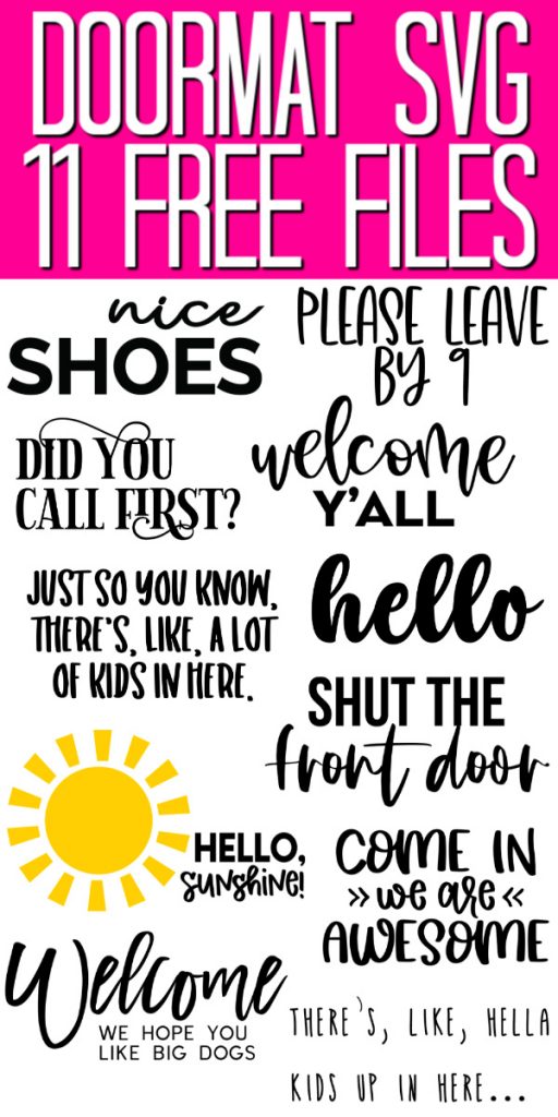 DIY Doormat with a Cricut Machine - Angie Holden The Country Chic Cottage
