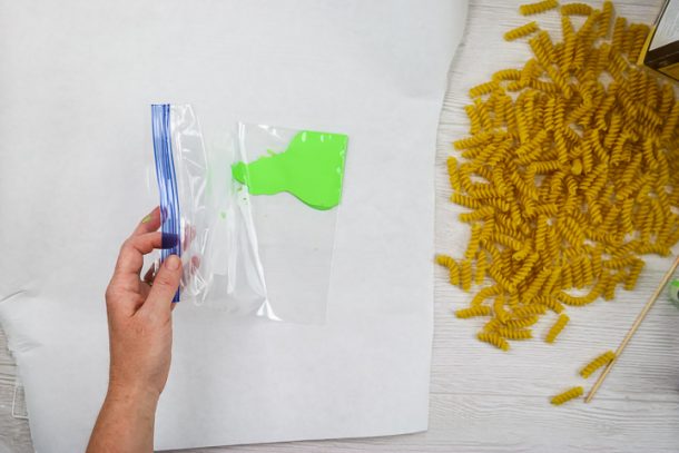 How to Paint Pasta with Kids - Angie Holden The Country Chic Cottage