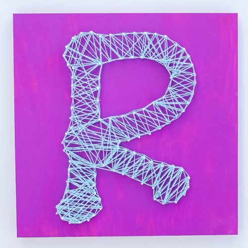String Art For Kids DIY Craft Idea - Angie Holden The Country Chic Cottage