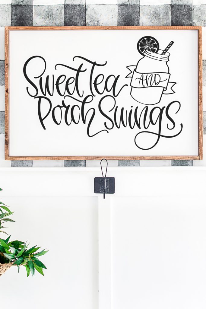 Free Sweet Tea SVG and Porch Sign - Angie Holden The Country Chic Cottage