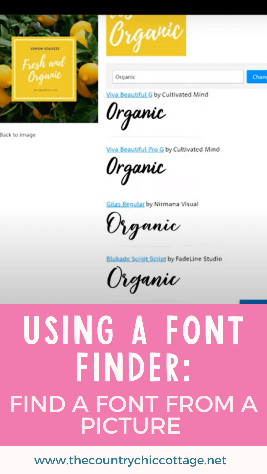 Using a Font Finder: The Best Way to Find a Font from a Picture - Angie ...