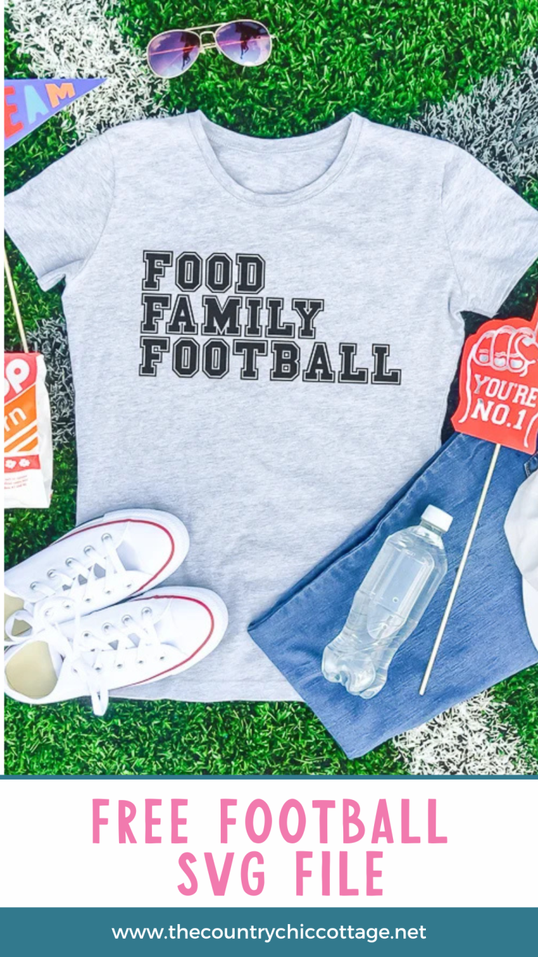 13 Free Football SVG Files for You - Angie Holden The Country Chic Cottage