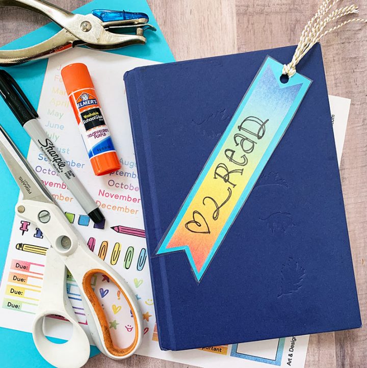 Easy Rainbow DIY Bookmark with Tassel - Angie Holden The Country Chic ...