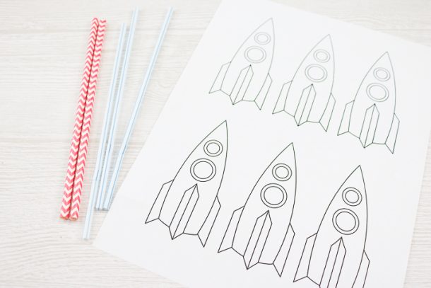 Straw Rockets: Make Your Own with a Free Printable - Angie Holden The ...