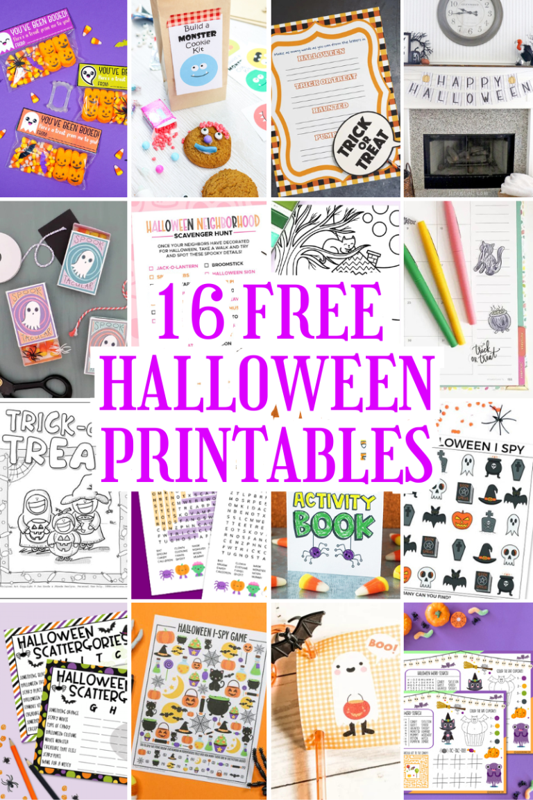 Monster Cookie Kit + 15 Halloween Printables - Angie Holden The Country ...
