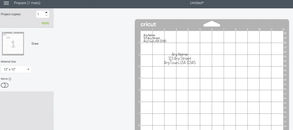 Addressing Envelopes with a Cricut: Draw or Foil - Angie Holden The ...