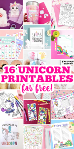 Unicorn Cootie Catcher Plus 15 More Free Unicorn Printables - Angie ...