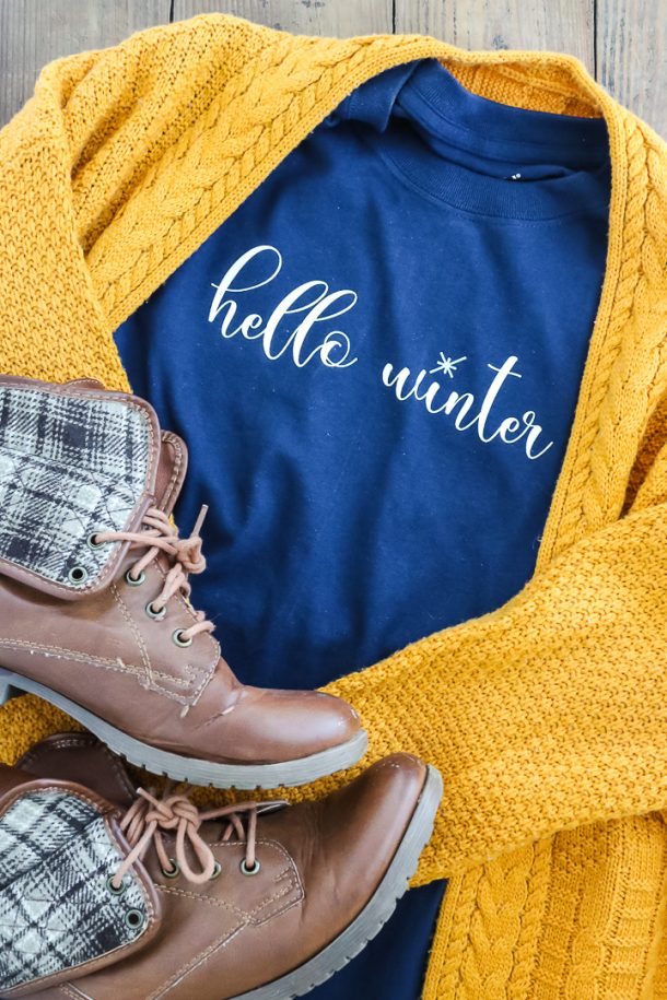 How to Use Flocked HTV on Your Crafts - Angie Holden The Country Chic ...