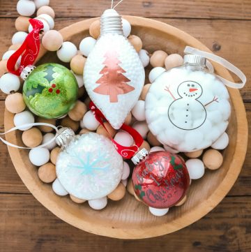 Free Printable Christmas Ornaments for a Rustic Tree - Angie Holden The ...