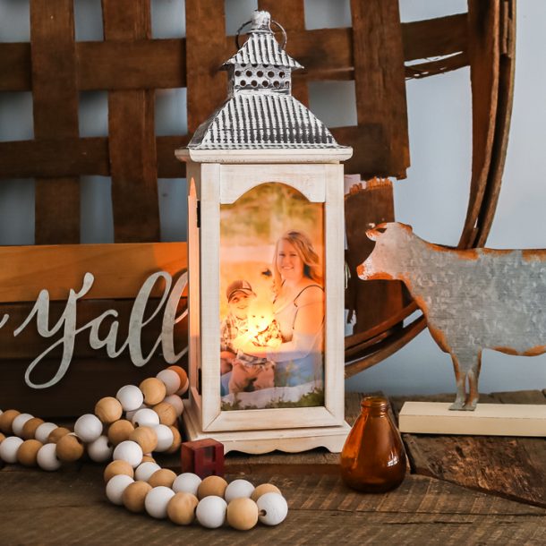 How to Make a Photo Lantern - Angie Holden The Country Chic Cottage