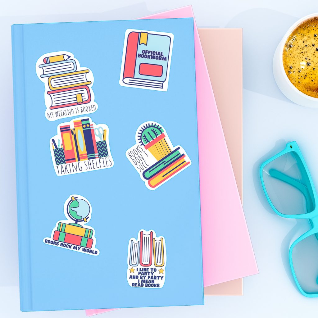 Book Stickers: Free Printable Stickers for Book Lovers - Angie Holden ...