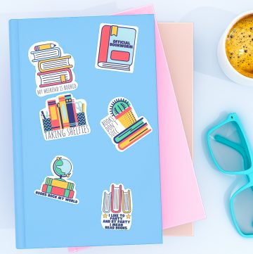 Book Stickers: Free Printable Stickers for Book Lovers - Angie Holden ...