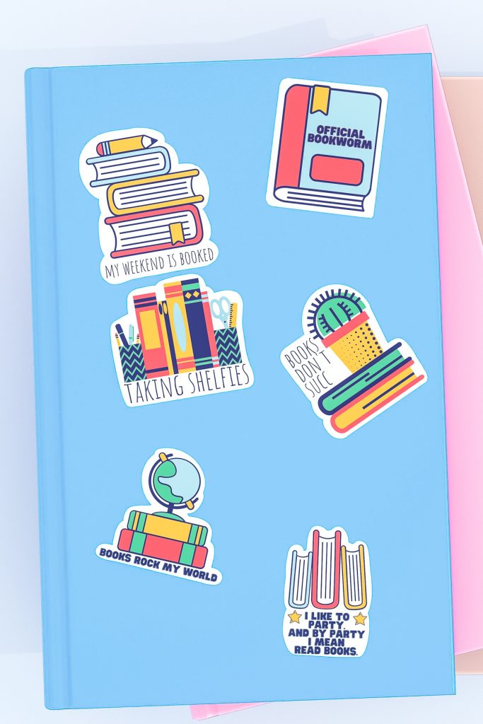 Book Stickers: Free Printable Stickers for Book Lovers - Angie Holden ...