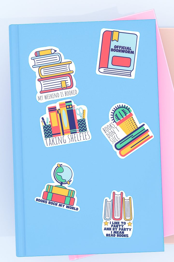 Book Stickers: Free Printable Stickers for Book Lovers - Angie Holden ...