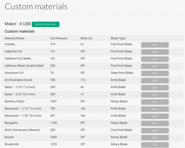 How to Make a Custom Material Setting in Cricut Design Space - Angie ...