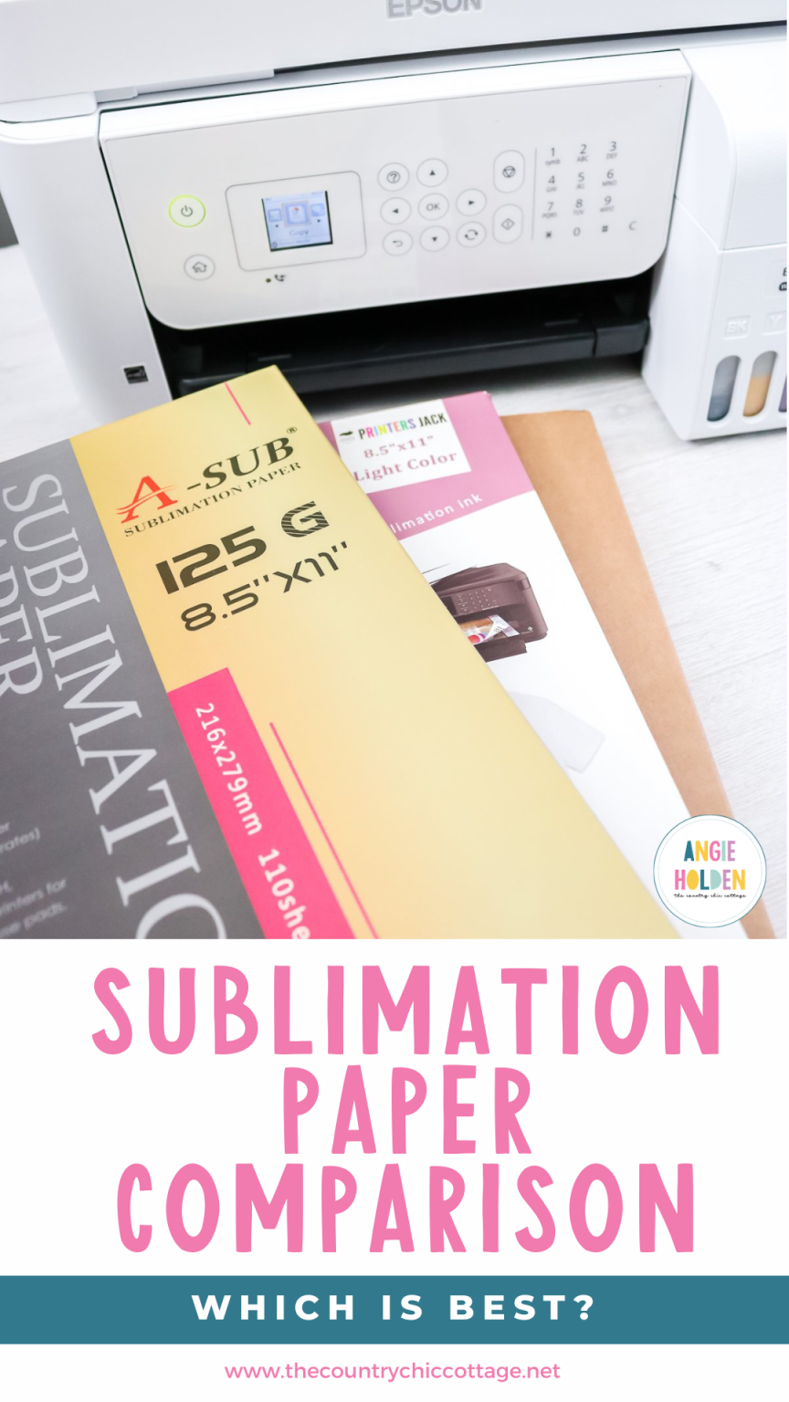 Sublimation Paper Comparison: Which is best? - Angie Holden The Country ...