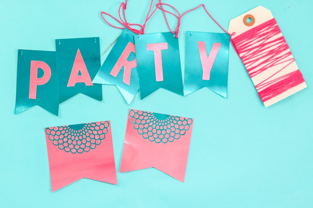 Cricut Banner: Easy Paper Banner for Beginners - The Country Chic Cottage