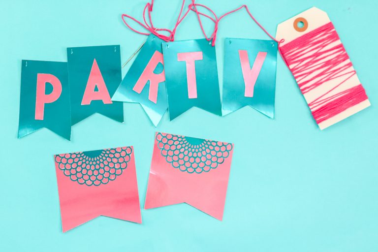 Cricut Banner: Easy Paper Banner for Beginners - Angie Holden The ...