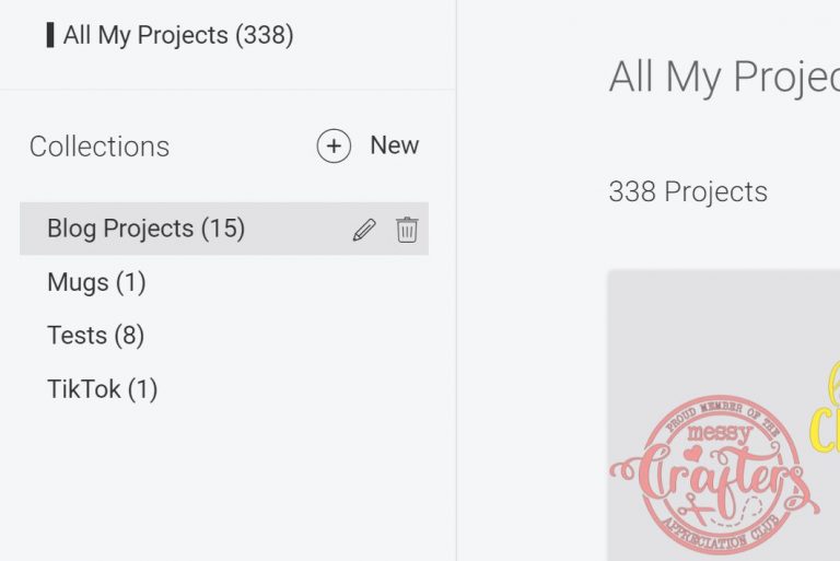 How to Use Project Collections in Cricut Design Space - Angie Holden ...