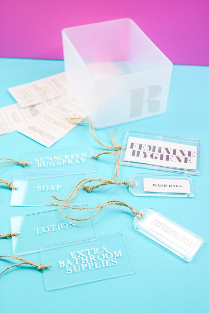 Cricut Water Resistant Labels: 3 Ways to Make Them - Angie Holden The ...