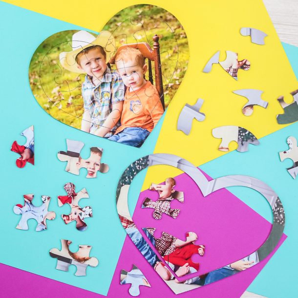 How to Make a Puzzle out of a Picture - Angie Holden The Country Chic ...