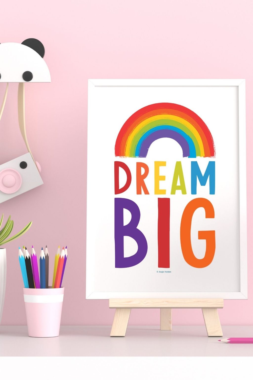 Free Printable Art for Kids Plus More Rainbow Printables - Angie Holden ...