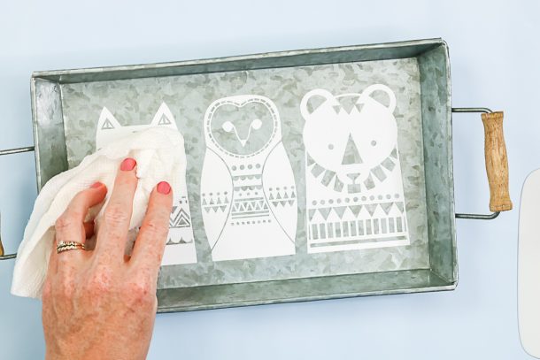 Wet Vinyl Application Method with Your Cricut - Angie Holden The ...