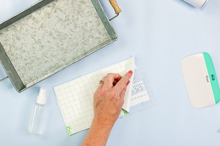 Wet Vinyl Application Method with Your Cricut - Angie Holden The ...