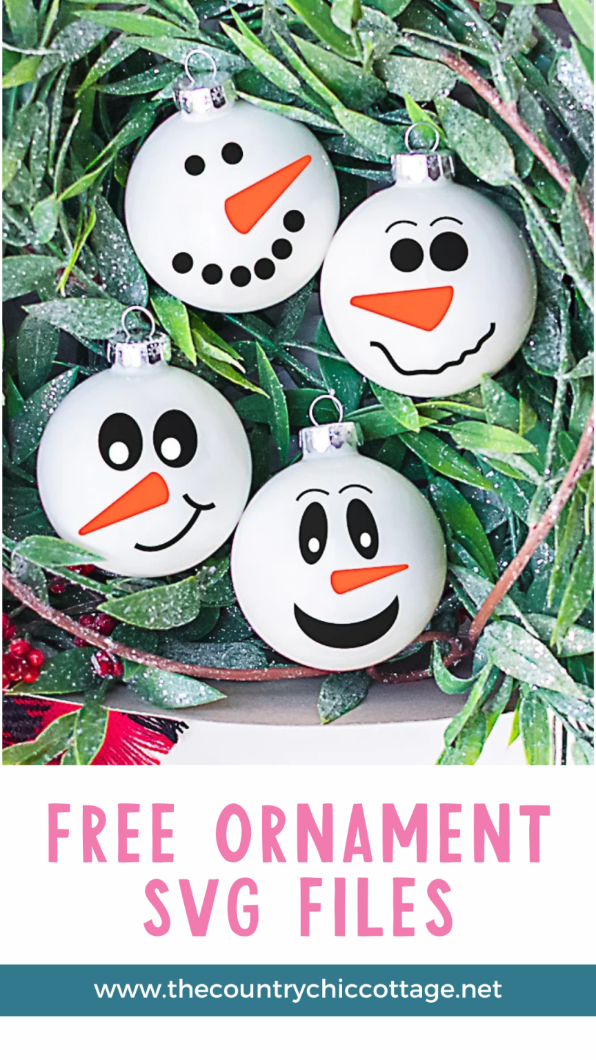 Free Ornament SVG Files: 11 Files for Your Holidays - Angie Holden The ...