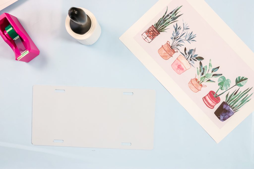 Sublimation License Plates: Step-by-Step Tutorial - Angie Holden The ...