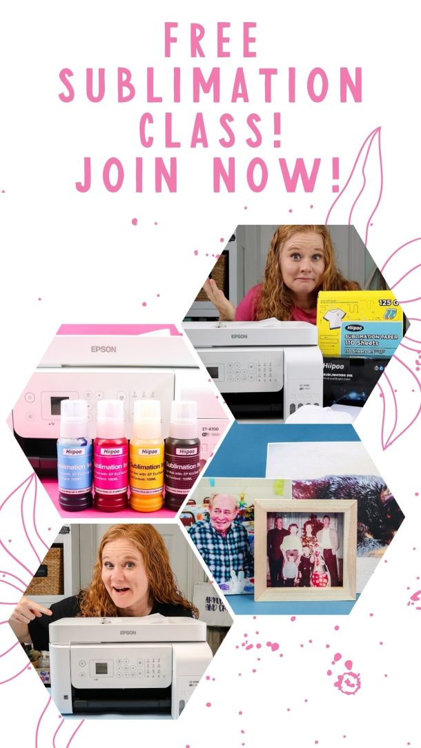 Free Sublimation Class Delivered to Your Inbox - Angie Holden The ...
