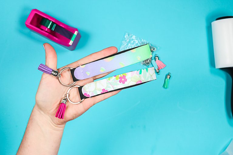 How to Make Sublimation Keychains - Angie Holden The Country Chic Cottage