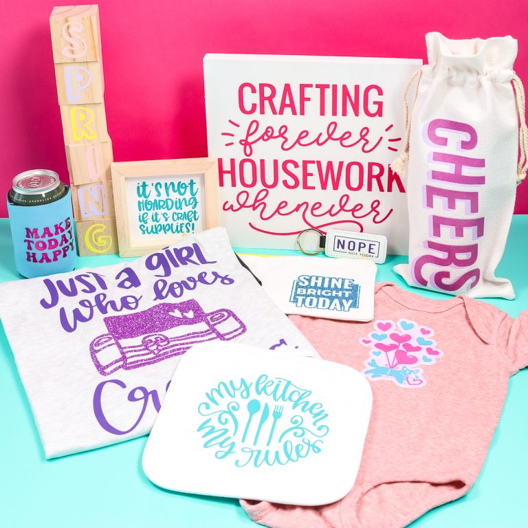 How to Use Flocked HTV on Your Crafts - The Country Chic Cottage