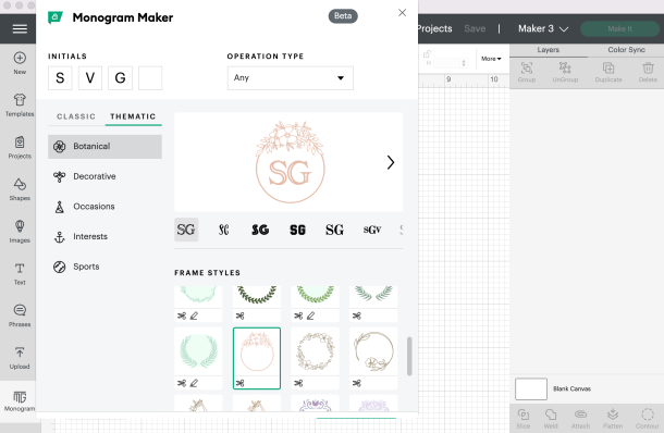 Cricut Monogram Maker - Everything You Need to Know - Angie Holden The ...