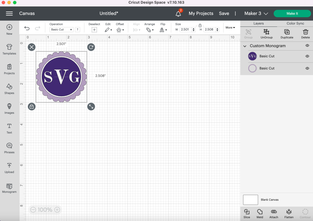 Cricut Monogram Maker - Everything You Need to Know - Angie Holden The ...