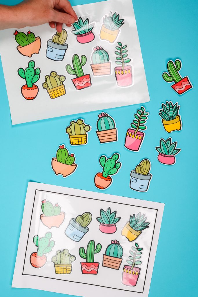 Cricut Laminate Stickers: Two Ways to Make Them - Angie Holden The ...