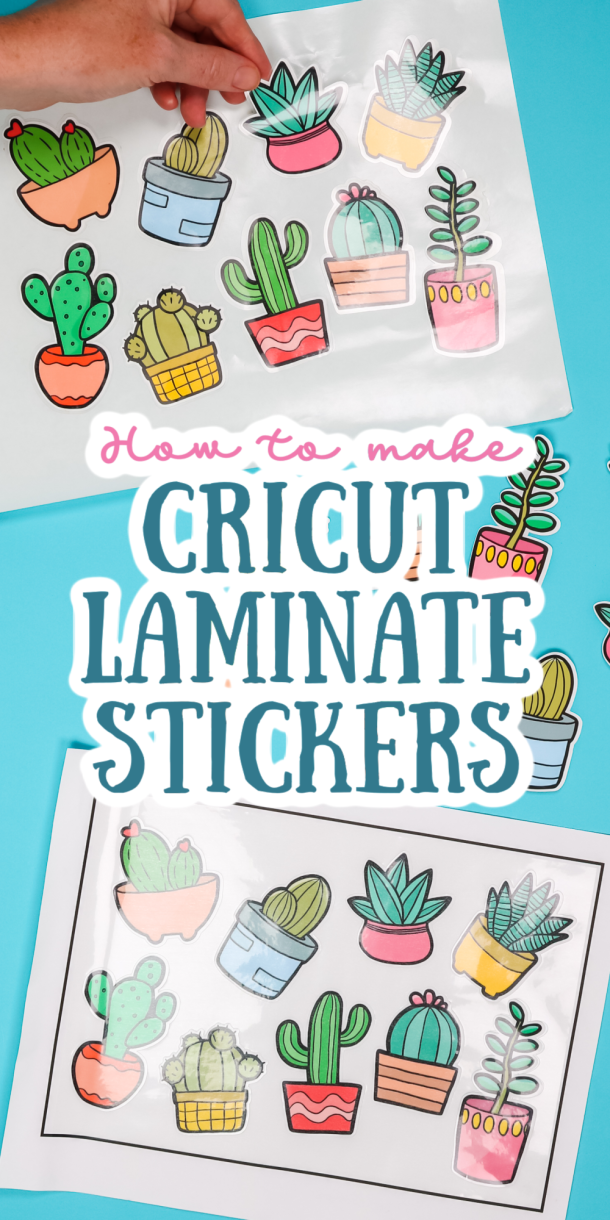 Cricut Laminate Stickers: Two Ways to Make Them - Angie Holden The ...