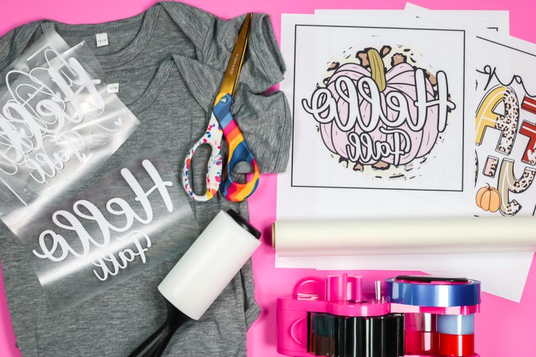 Easy White Sublimation Hack Using HTV - Angie Holden