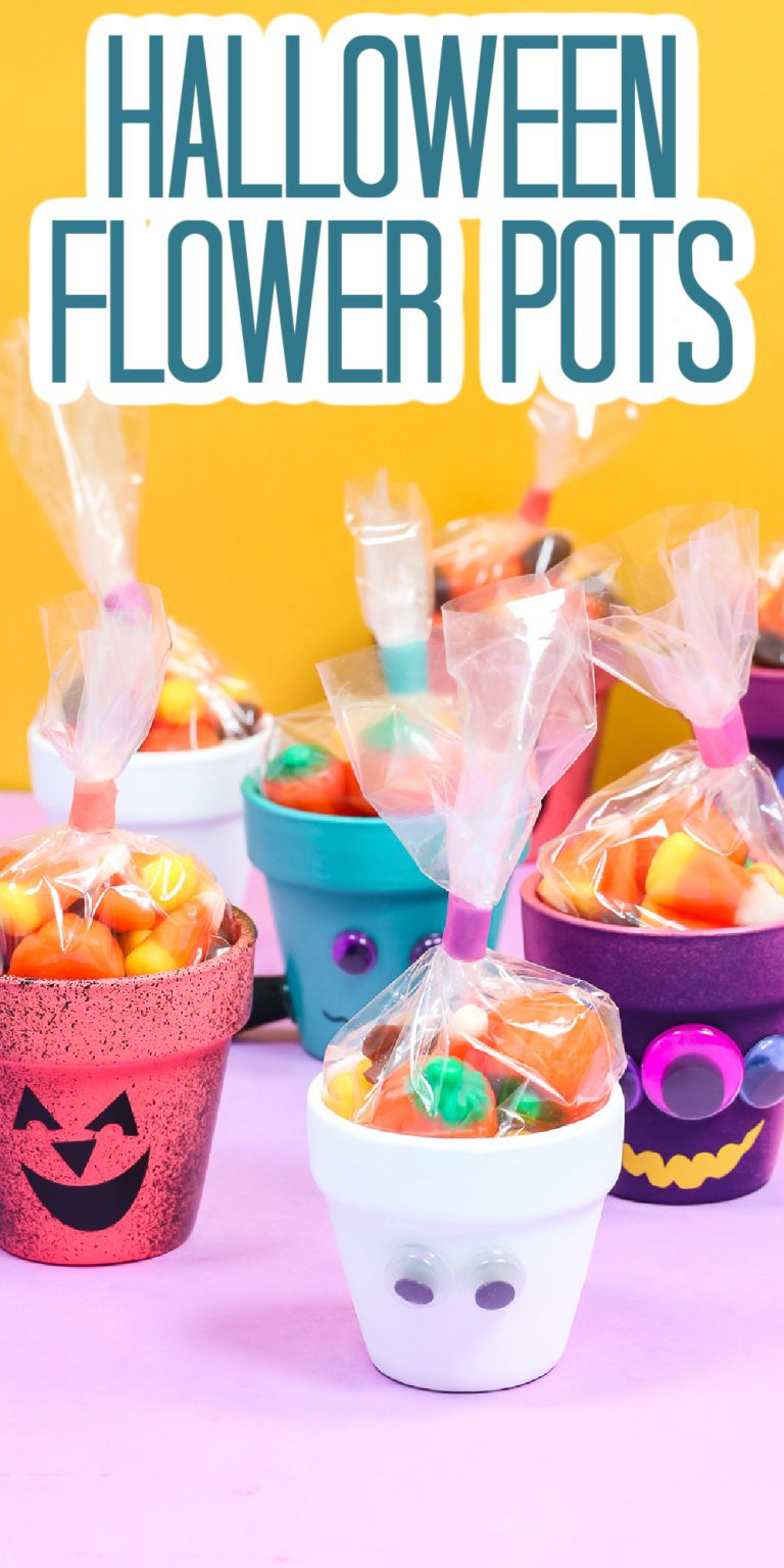 The Best Way to Make Halloween Flower Pots - Angie Holden The Country ...