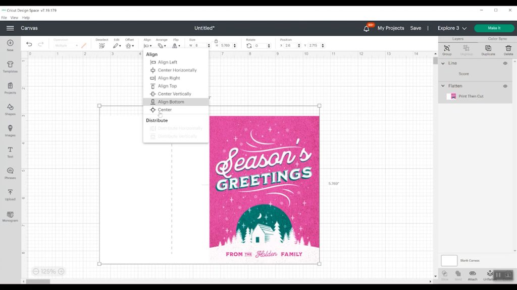Design Your Own Cricut Christmas Cards With Kittl - Angie Holden The ...