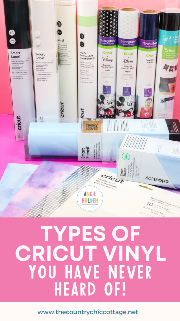 10 Types of Cricut Vinyl You Never Knew Existed - Angie Holden The ...