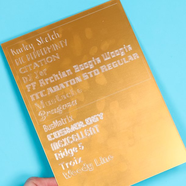 Cricut Engraving Fonts: Filled Fonts for Your Cricut Projects - Angie ...