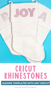 How to Make a Rhinestone Template on a Cricut - Angie Holden The ...