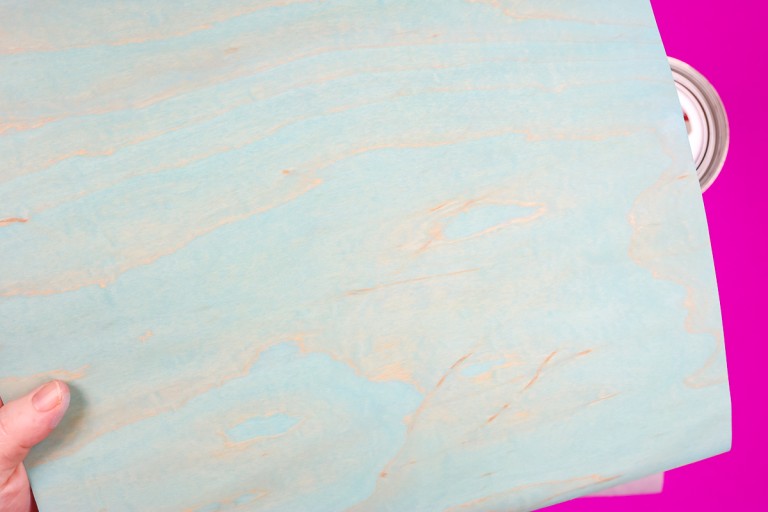 Staining Wood Veneer to Cut on a Cricut Machine - Angie Holden The ...