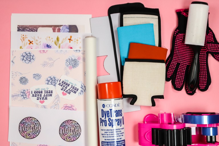 How to Make Sublimation Koozies - Angie Holden The Country Chic Cottage