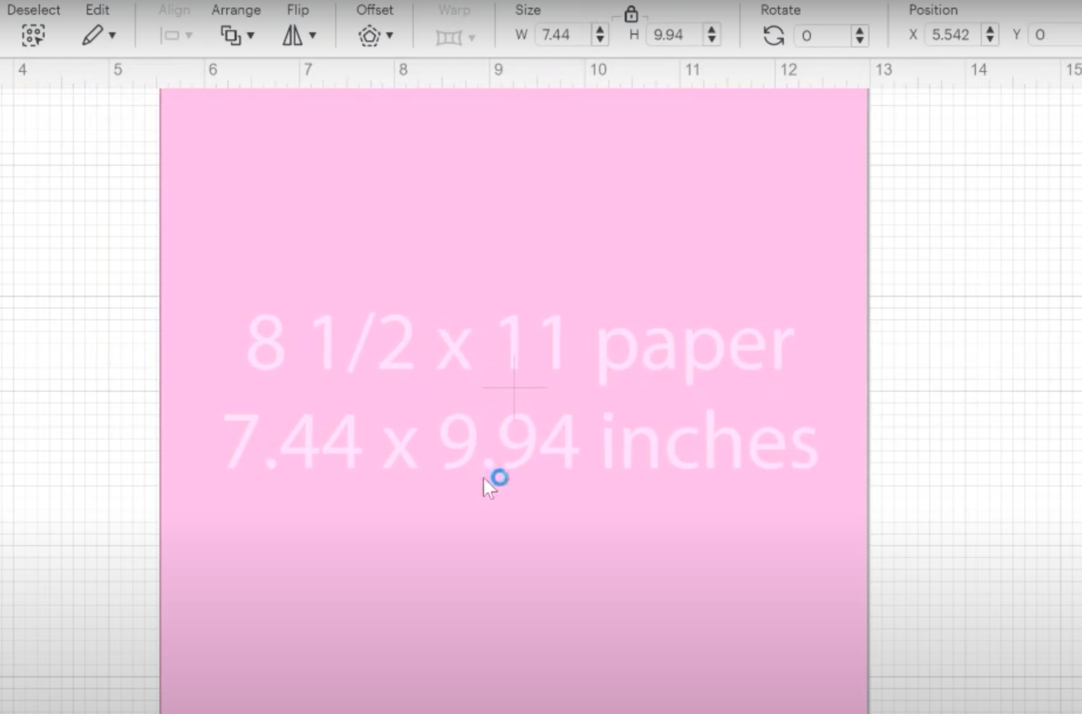 Free Templates for Maximum Cricut Print And Cut Sizes - Angie Holden ...